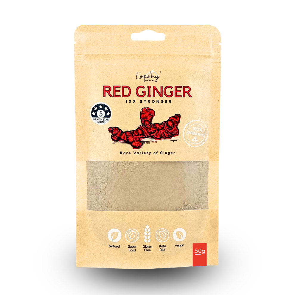 Buy Red Ginger Powder Australia | Organic, Pure & Dry | Empathy Herbal